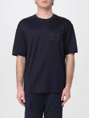 Emporio Armani Lyocell T-shirt - Navy