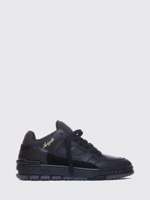 Axel Arigato Area Lo Leather And Mesh Sneakers - Black