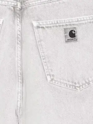 Carhartt Work In Progress Cotton Denim Shorts - Black