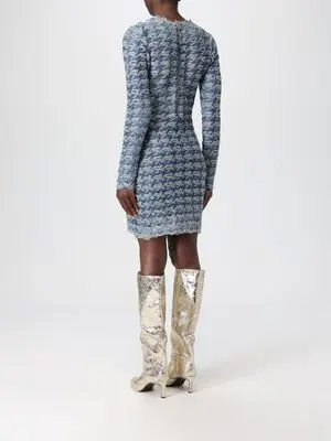 DIESEL® Long Sleeve Printed Dress