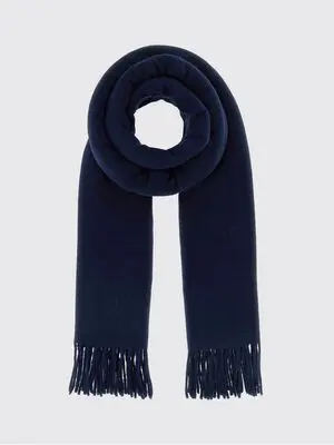 Maison Kitsuné Virgin Wool Scarf - Navy