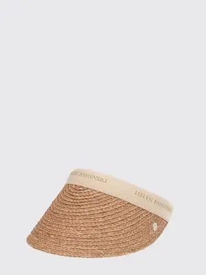 Helen Kaminski Raffia Sun Visor - Beige