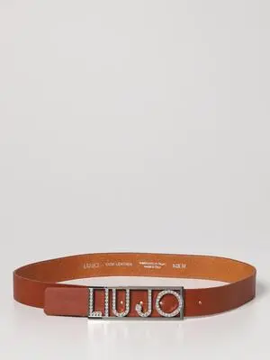 Liu Jo Embellished Logo Belt - Leather