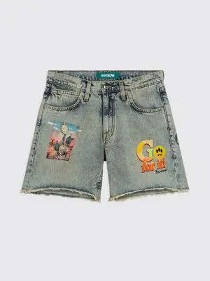 BARROW Shorts With Graphic Print