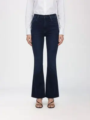 MOTHER Stretch Flare Jeans - Blue