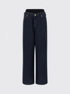 7 For All Mankind Wide-leg Cotton Denim Jeans