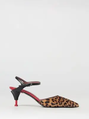 Premiata Animal Print Pony Hair And Leather Pumps - Multicolor