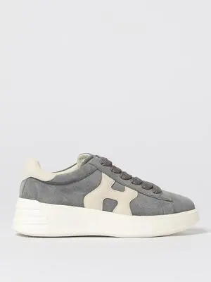 Hogan Rebel Suede Sneakers - Charcoal