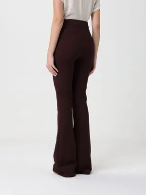 Elisabetta Franchi Crepe Trousers - Brown