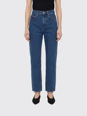 JIL SANDER Straight Cotton Jeans - Denim