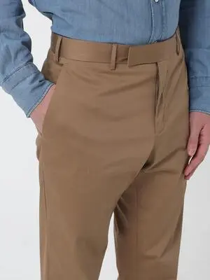 PT TORINO Stretch Cotton Tailored Trousers - Cocoa