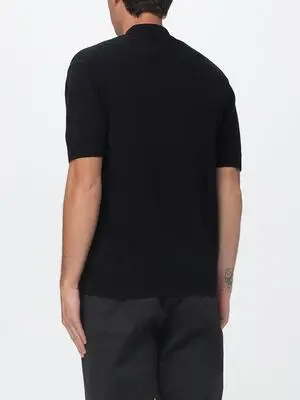 PAOLO PECORA Silk Knit Polo Shirt