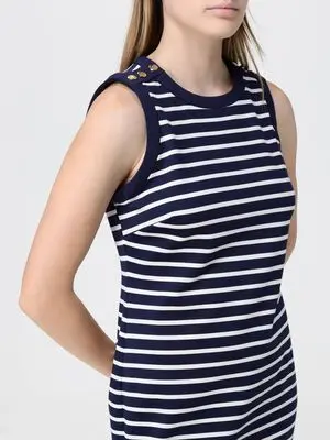 Ralph Lauren Striped Jersey Mini Dress