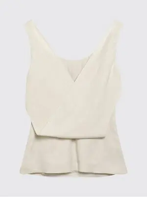 Brunello Cucinelli Linen Blend Top
