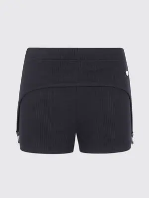 JEAN PAUL GAULTIER Ribbed Shorts - Black