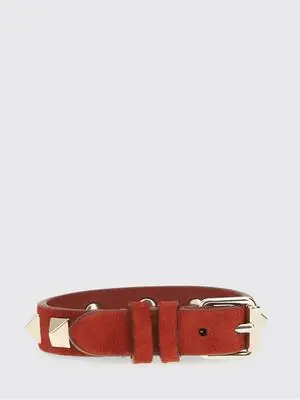Valentino Garavani Rockstud Suede Leather Bracelet With Studs