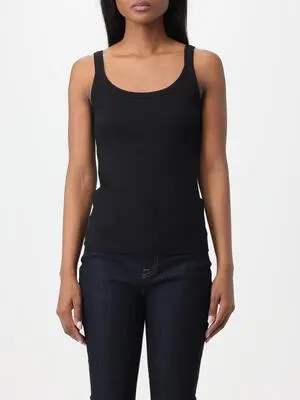 Dolce & Gabbana Ribbed Tank Top - Black