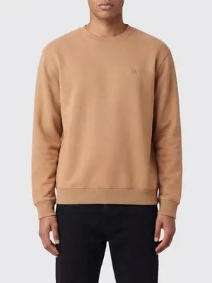 Valentino Garavani Crewneck Cotton Sweatshirt With Long Sleeves - Beige
