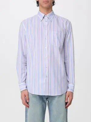 Etro Striped Cotton Basic Shirt - Lilac