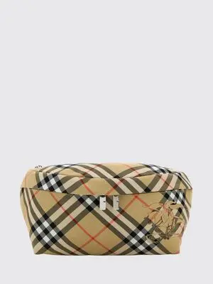 Burberry Checked Belt Bag - Sand