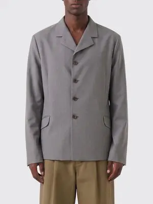 JIL SANDER Single-breasted Virgin Wool Blazer - Grey