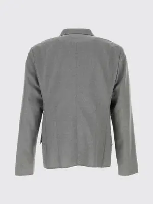 JIL SANDER Single-breasted Virgin Wool Blazer - Grey