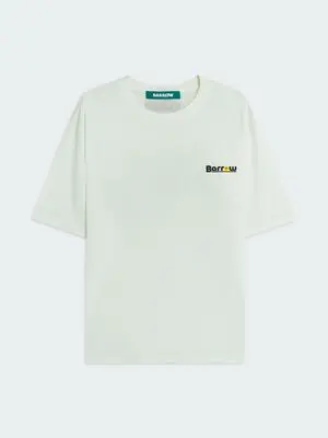 BARROW Cotton T-shirt With Logo - White