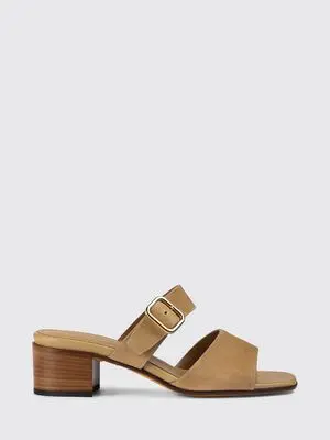 DOUCAL'S Suede Mules - Beige