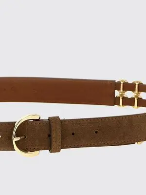 Pinko Love Stud Suede Belt