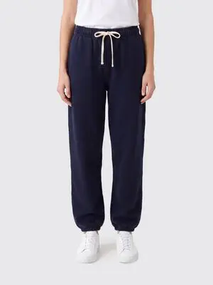 Polo Ralph Lauren Straight-leg Cotton Jogging Pants With Logo - Blue