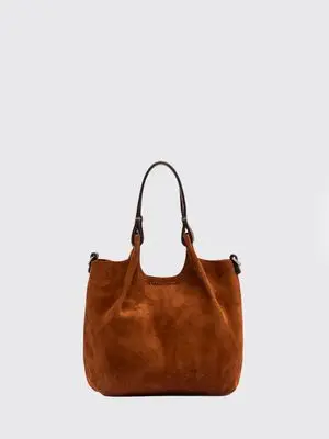 GIANNI CHIARINI Suede Handbag - Burnt