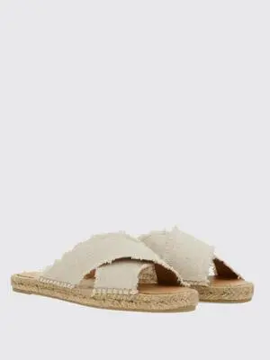 CastaÑer Heeled Sandals Colour - White