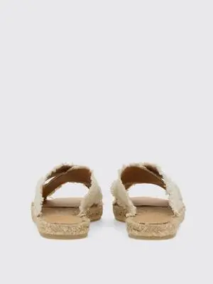 CastaÑer Heeled Sandals Colour - White