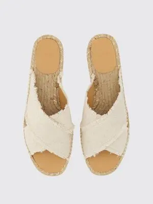 CastaÑer Heeled Sandals Colour - White