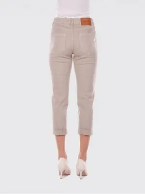 DONDUP Slim Fit Denim Jeans - Beige