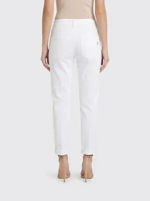 DONDUP Slim Fit Cropped Denim Jeans
