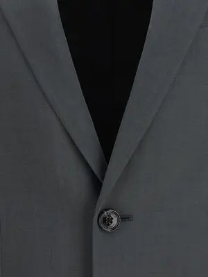 Valentino Garavani Single-breasted Merino Wool Blazer With Lapel Collar