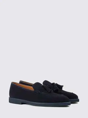 DOUCAL'S Suede Tassel Loafers