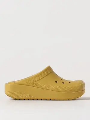 CROCS Platform Clogs - Green