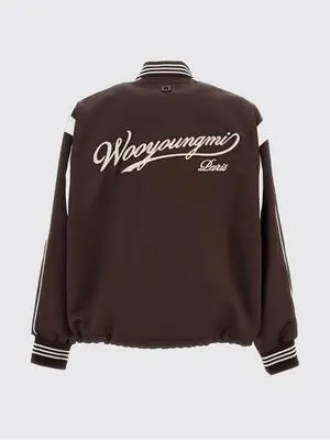 WOOYOUNGMI Polyester Bomber Jacket With Logo