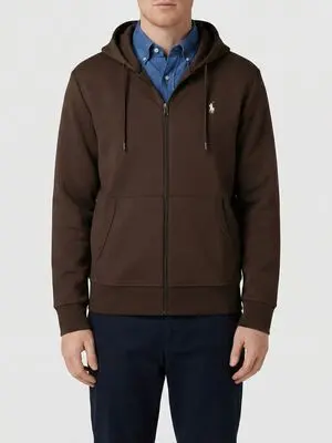 Polo Ralph Lauren Cotton Zip-up Hoodie - Brown
