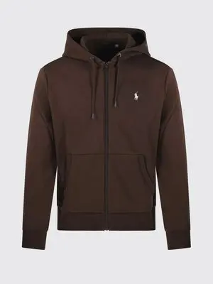 Polo Ralph Lauren Cotton Zip-up Hoodie - Brown