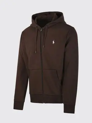 Polo Ralph Lauren Cotton Zip-up Hoodie - Brown
