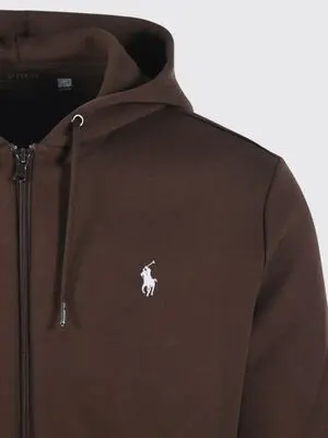 Polo Ralph Lauren Cotton Zip-up Hoodie - Brown