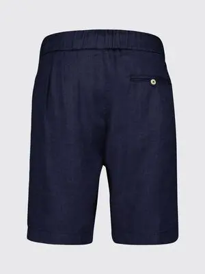 Frescobol Carioca Linen Shorts With Drawstring Waist