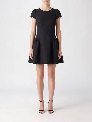 SELF-PORTRAIT Cady Midi Dress With Short Sleeves