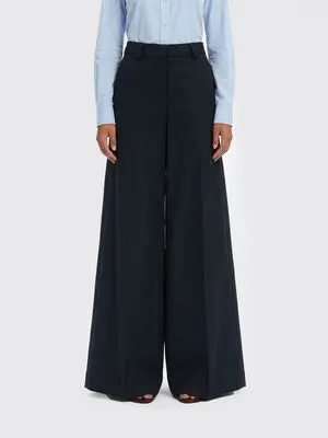 THELATEST Stretch Denim Wide-leg Trousers - Black