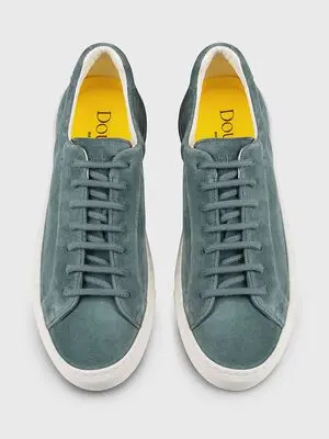 DOUCAL'S Suede Sneakers - Teal