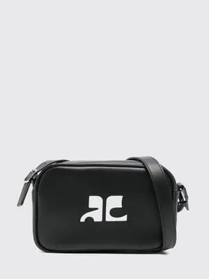 COURREGES Logo Detail Mini Bag - Black