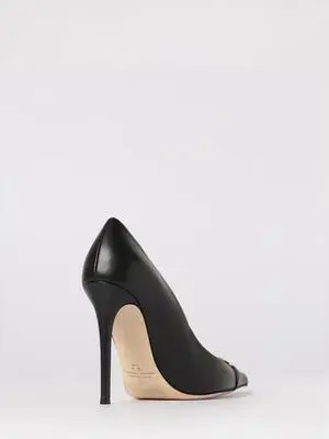 Elisabetta Franchi Leather Pumps - Black